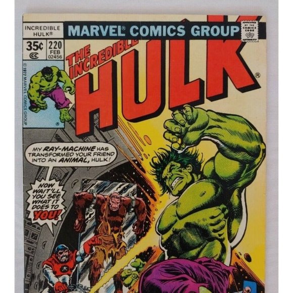 Marvel | Other | The Incredible Hulk 22 Marvel Comics 978 Sal Buscema ...
